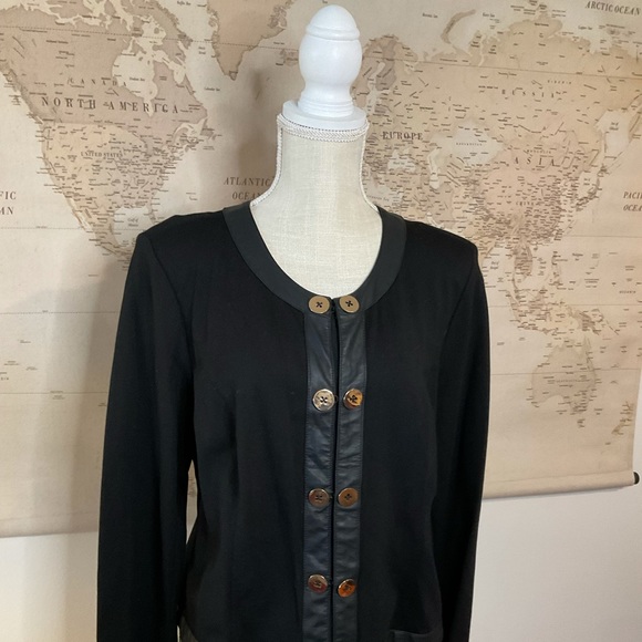 CAbi | Jackets & Coats | Copy Cabi Xl Black Ponte Knit Jacket | Poshmark